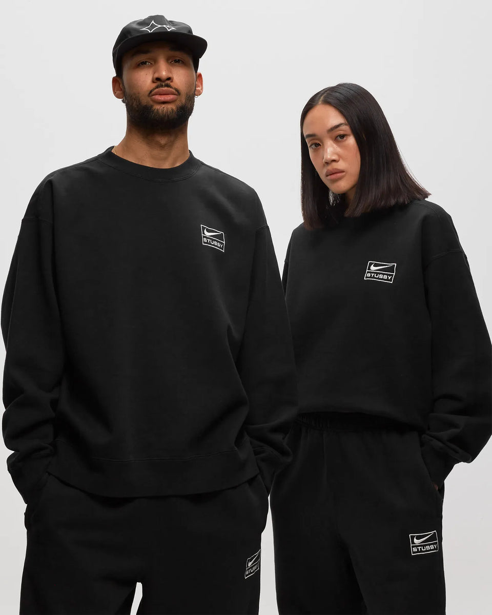 Nike x Stussy Crewneck - Black – Obtainable Store